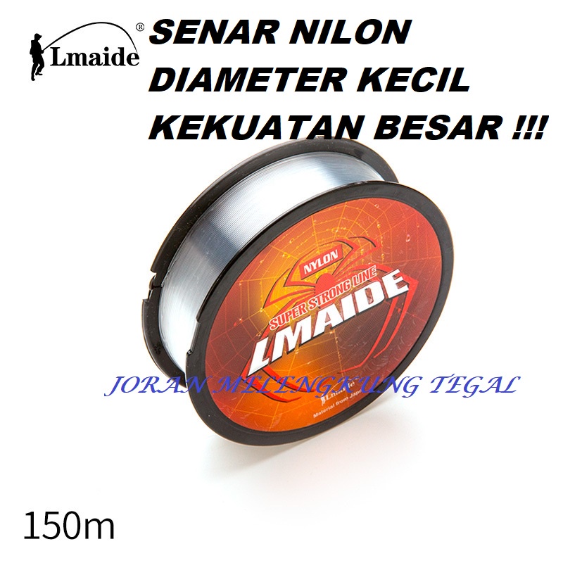 Jual LMAIDE SENAR PANCING NYLON 150 METER NILON JAPAN | Shopee Indonesia
