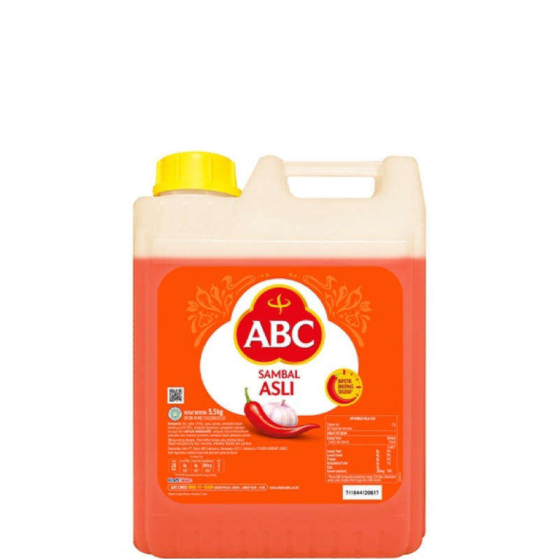 Jual ABC Sambal Asli 5.5 kg | Shopee Indonesia