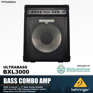 Jual Behringer BXL3000 300 Watt Bass Amplifier with 15 inch BUGERA ...