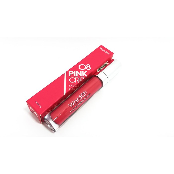Jual exclusive matte lips wardah pink credible 08 promo asli | Shopee ...