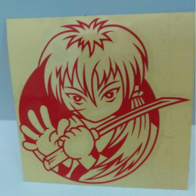 Jual Cutting sticker samurai x | Shopee Indonesia