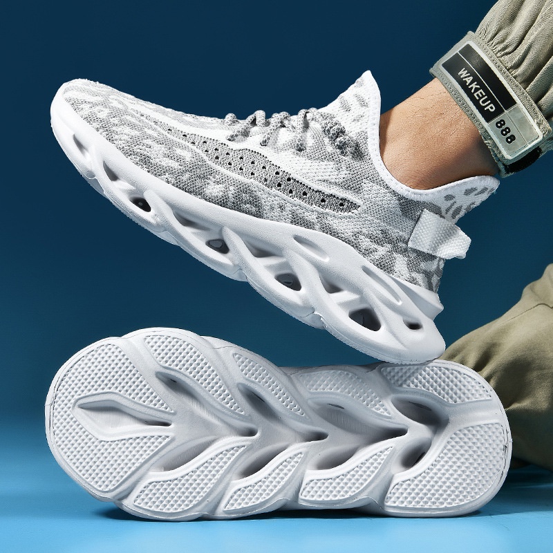 Jual Ukuran Besar Blade Sepatu Pria Kelapa Sepatu Feizhi Mesh Sepatu ...