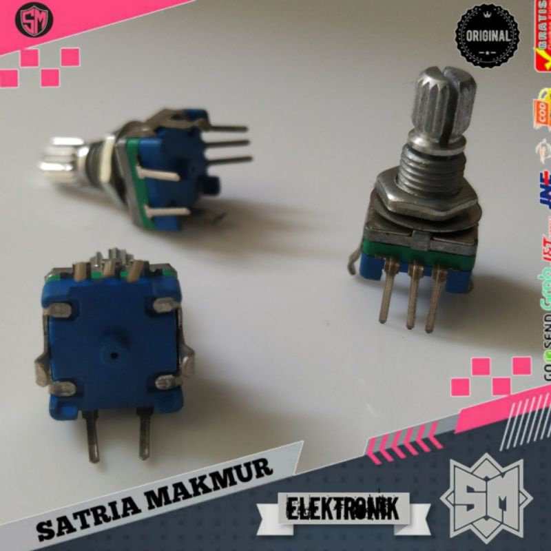 Jual POTENSIO DIGITAL ROTARI Klik Tengah KAKI 3+2 ON OF Rotari | Shopee ...