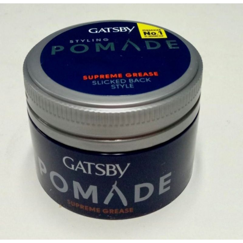 Jual gatsby styling pomade supreme Grease 80g | Shopee Indonesia