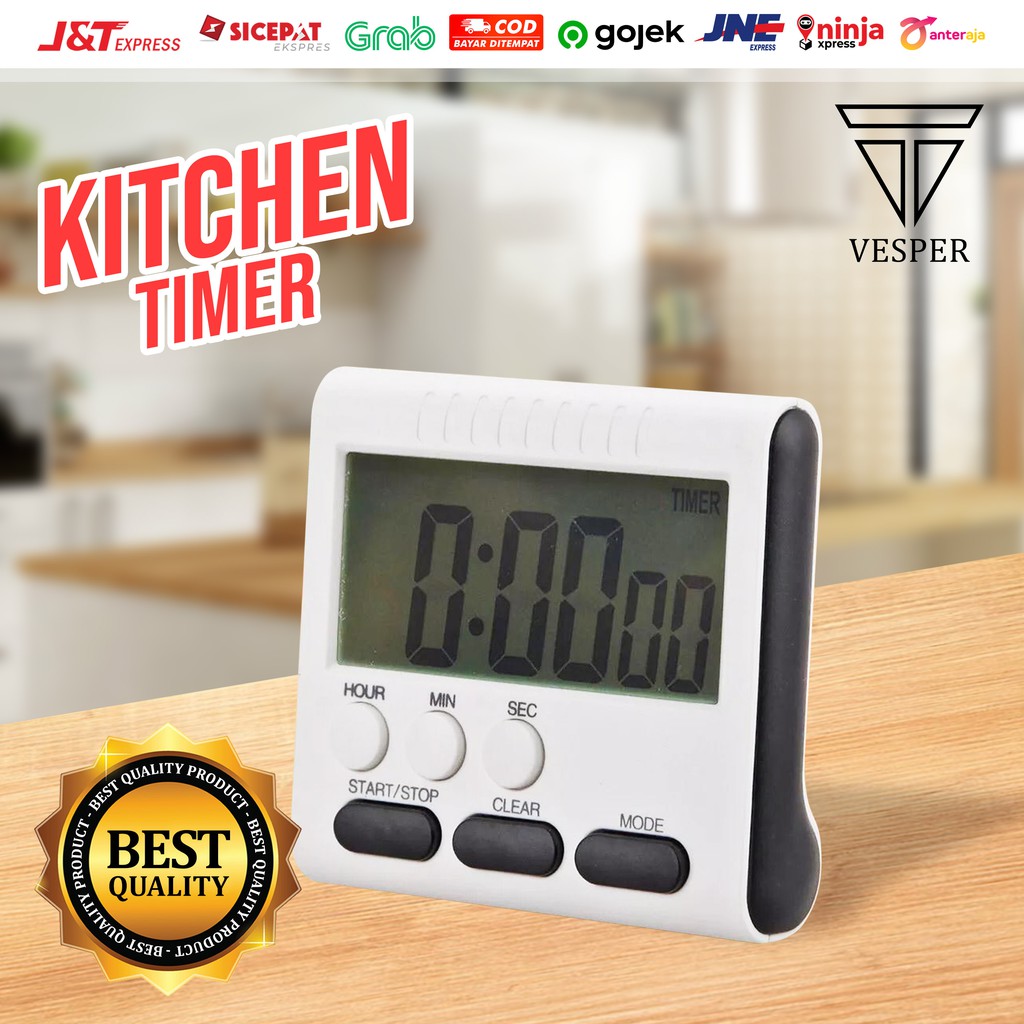 Jual timer masak dapur digital / kitchen timer digital cocking alarm ...