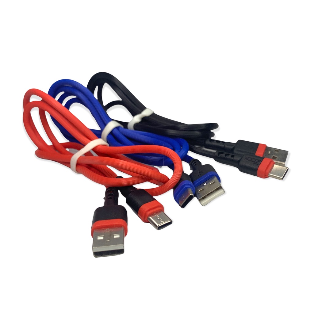 Jual Kabel Data USB Adapter Android Micro / Type C / IOS - Warna RANDOM ...