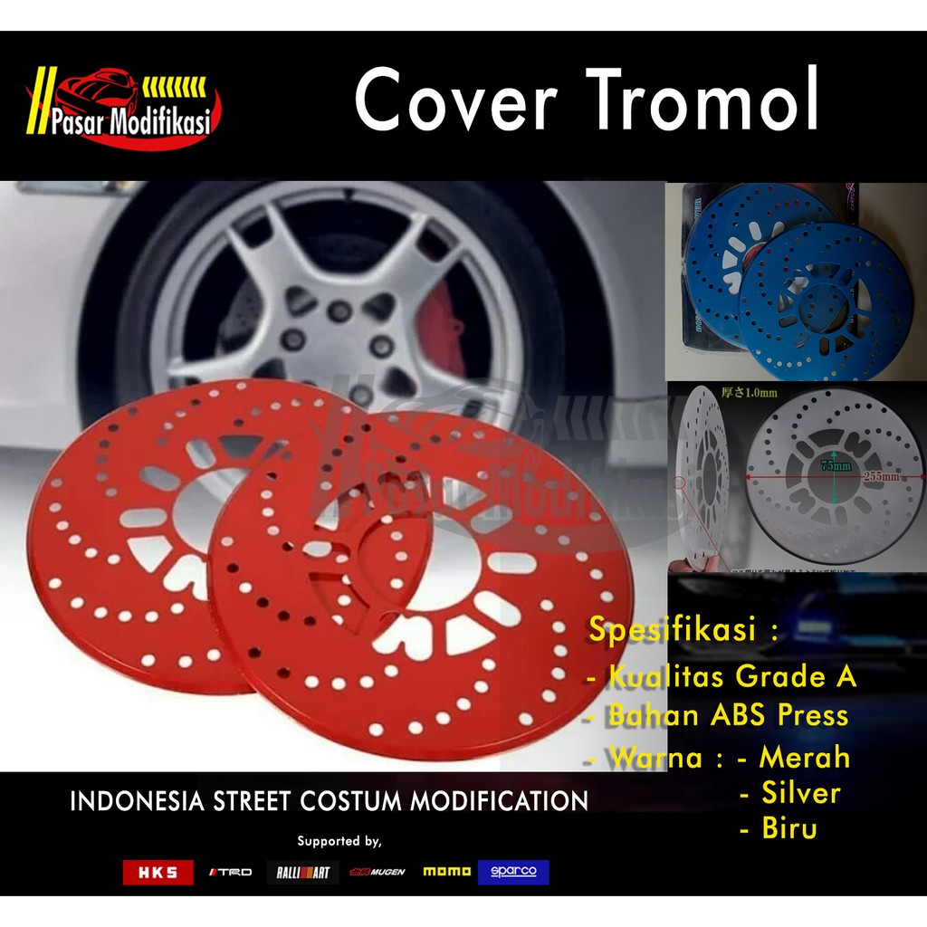Jual Fake Brake / Cover Tromol Mobil / Cover Rem Tromol | Shopee Indonesia