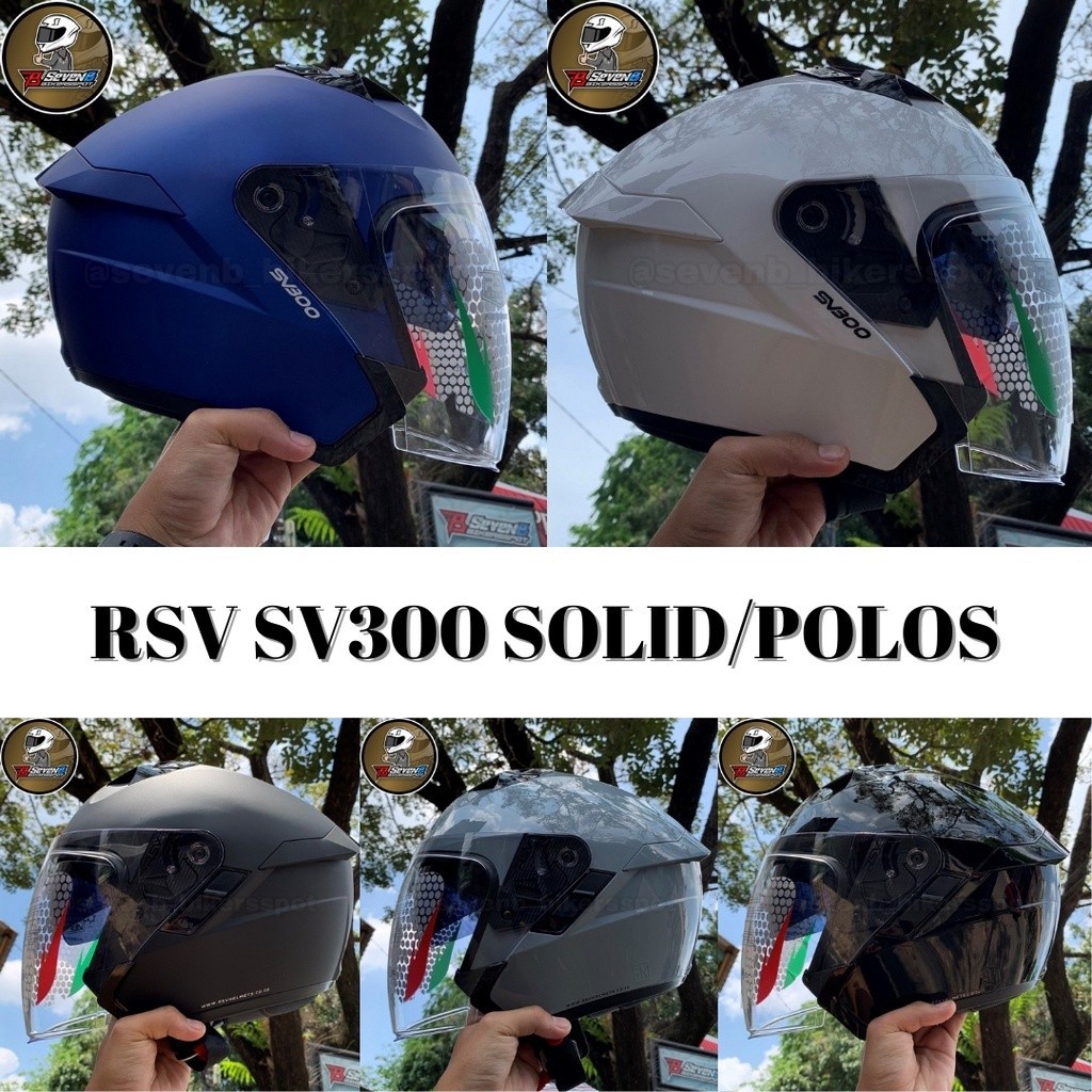 Jual Helm RSV SV300 + FREE SPOILER | Shopee Indonesia