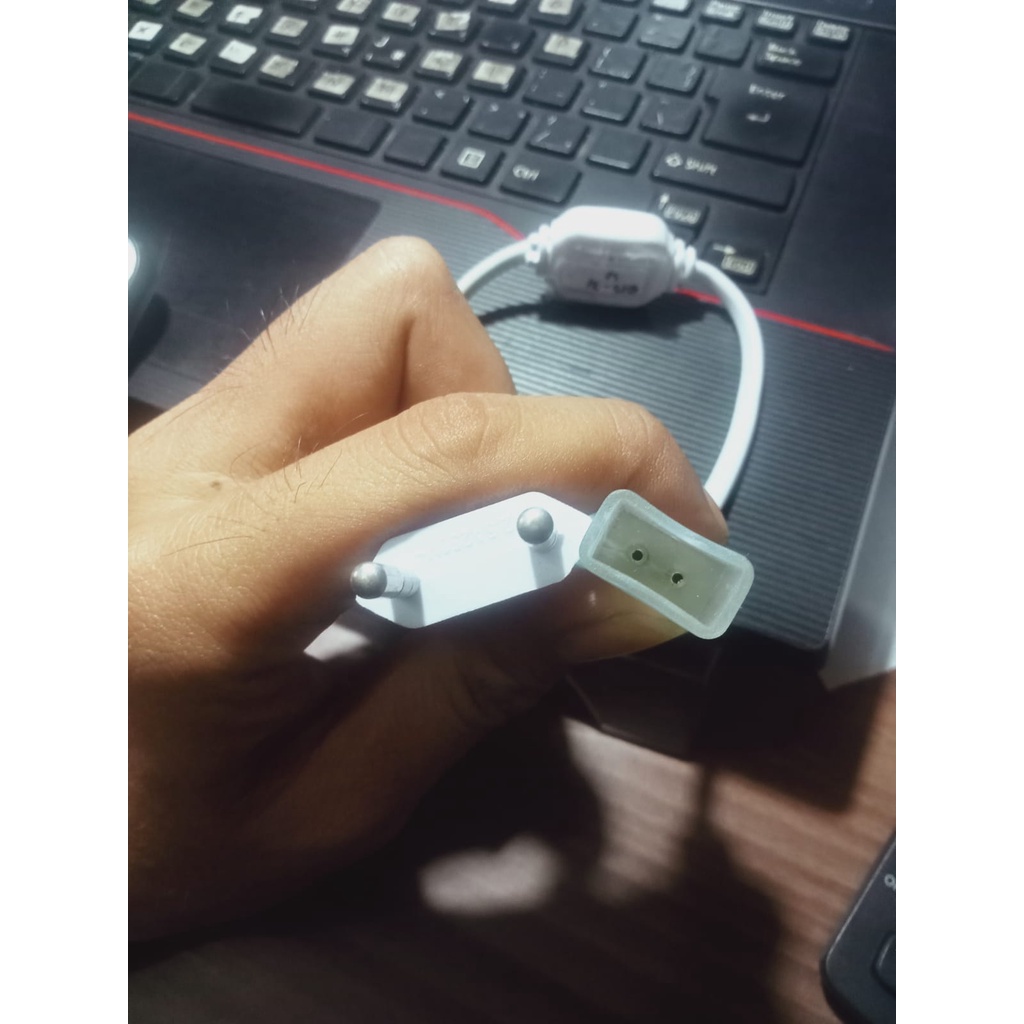 Jual Konektor Adaptor Jarum Lampu Selang,Neon LED Strip 220V Kabel ...