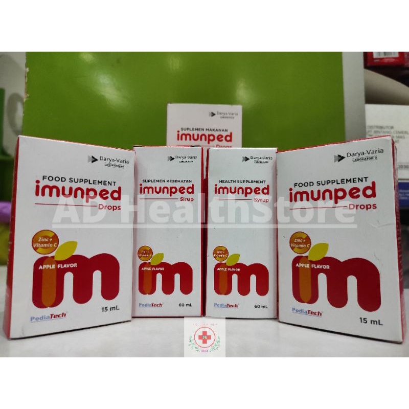 Jual Imunped (Syrup 60ml / Drop 15ml) | Shopee Indonesia