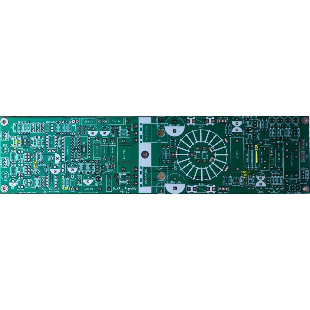 Jual PCB Ampli D1KPro Flagship Dauble layer | Shopee Indonesia