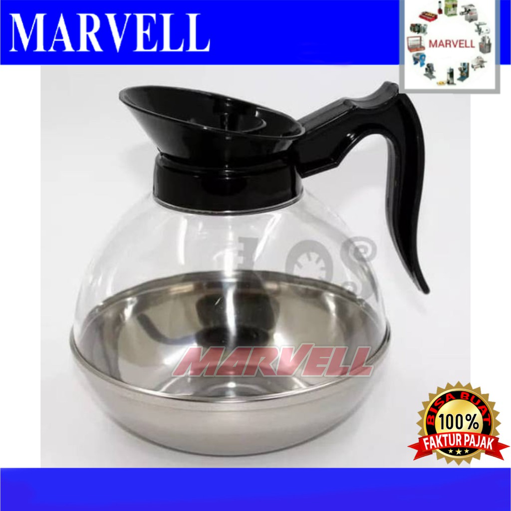 Jual DECANTER GETRA TEKO KOPI & TEH COFFEE WARMER 1,8 LITER ORIGINAL ...