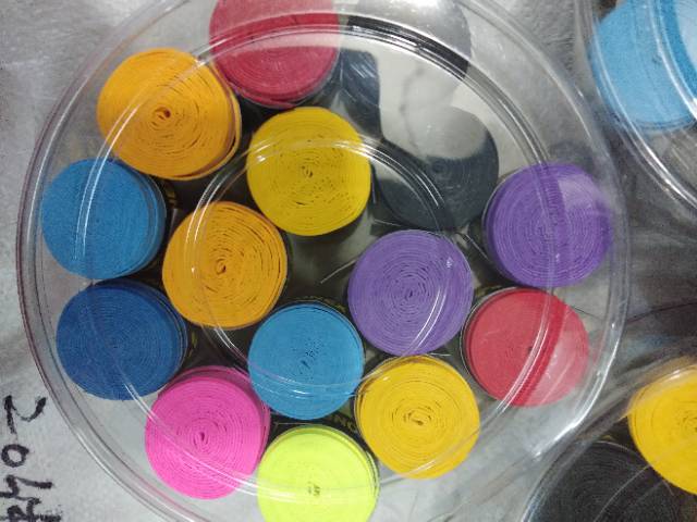 Jual GRIP / PEGANGAN RAKET BULAT POLOS BADMINTON MURAH GROSIR | Shopee ...