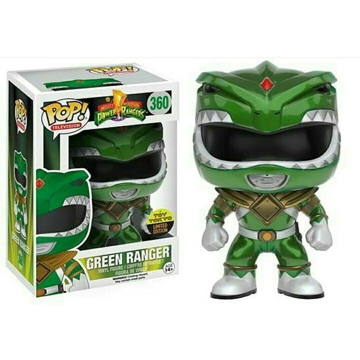 Jual Funko Pop! Power Rangers - Green Ranger (Metallic) (Toy Tokyo ...