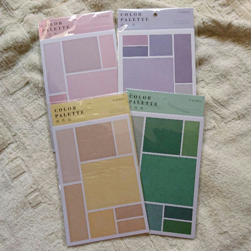 Jual Color Palette Sticker | Shopee Indonesia