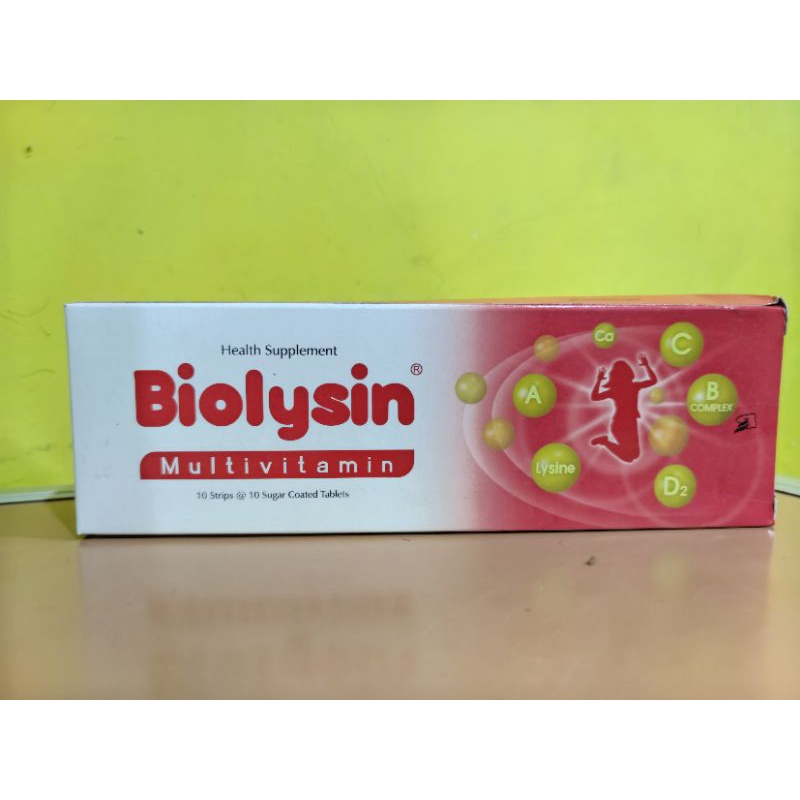 Jual BIOLYSIN BOX VITAMIN | Shopee Indonesia