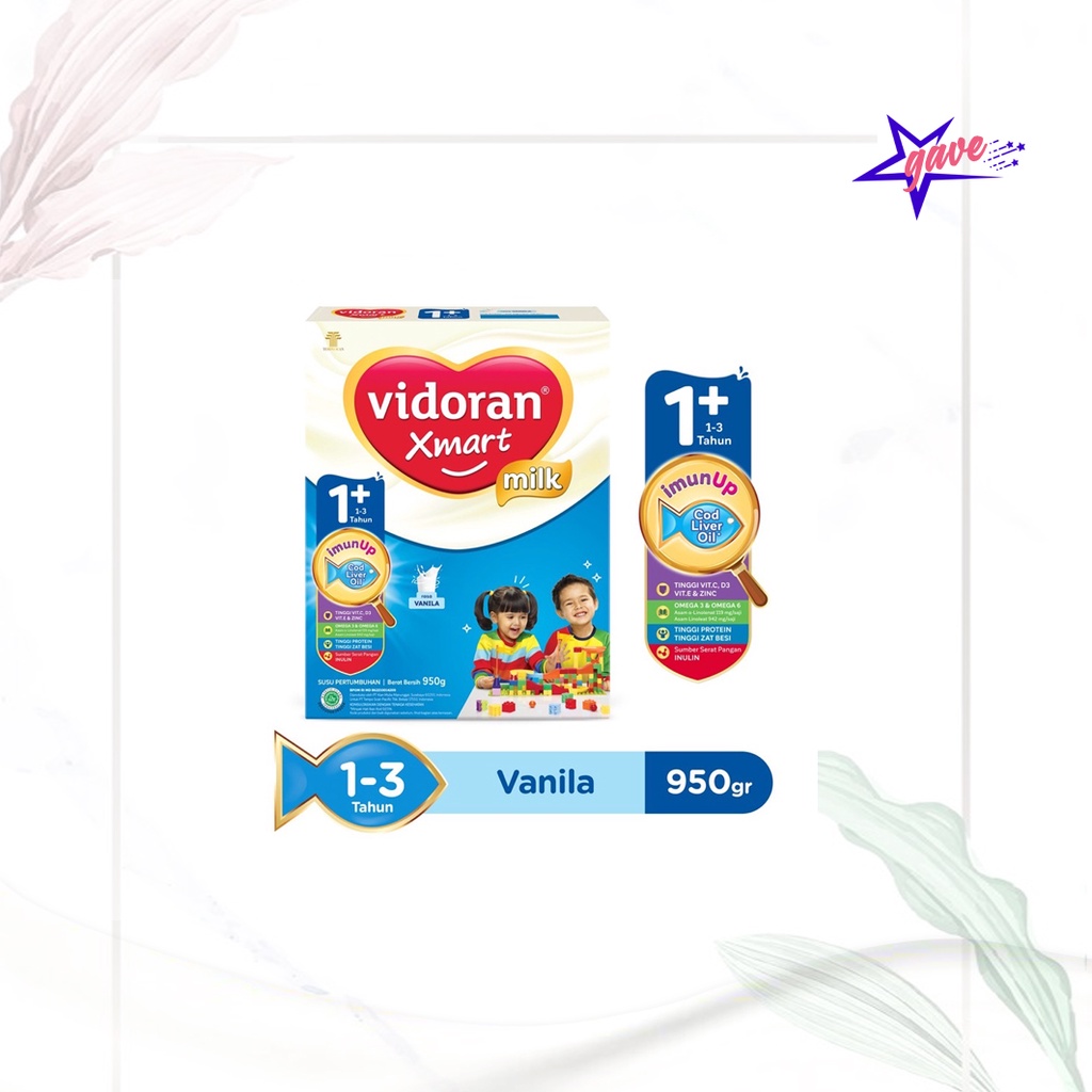 Jual SUSU VIDORAN 1 VANILA 950GR | Shopee Indonesia
