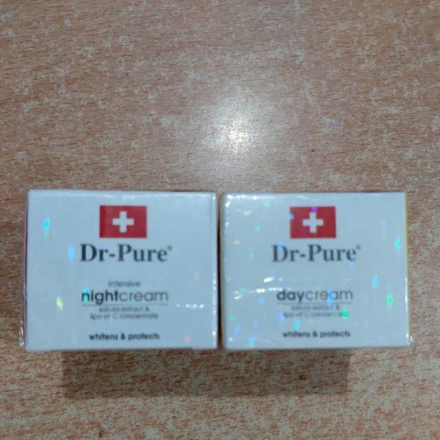 Jual Cream DR PURE / DR PURE CREAM WHITENING CREAM SATUAN BPOM ORIGINAL ...
