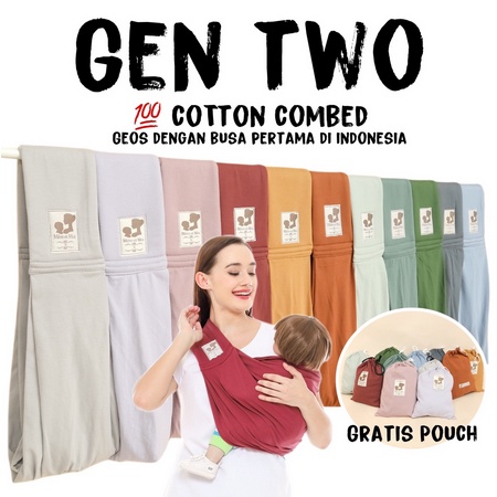 Jual Gendongan Kaos - Geos Gen Two by Mere et Moi (Dengan Busa di ...