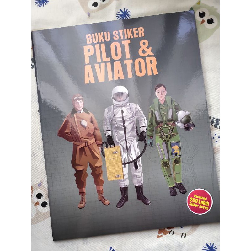 Jual Buku Stiker Anak - Pilot dan Aviator | Shopee Indonesia