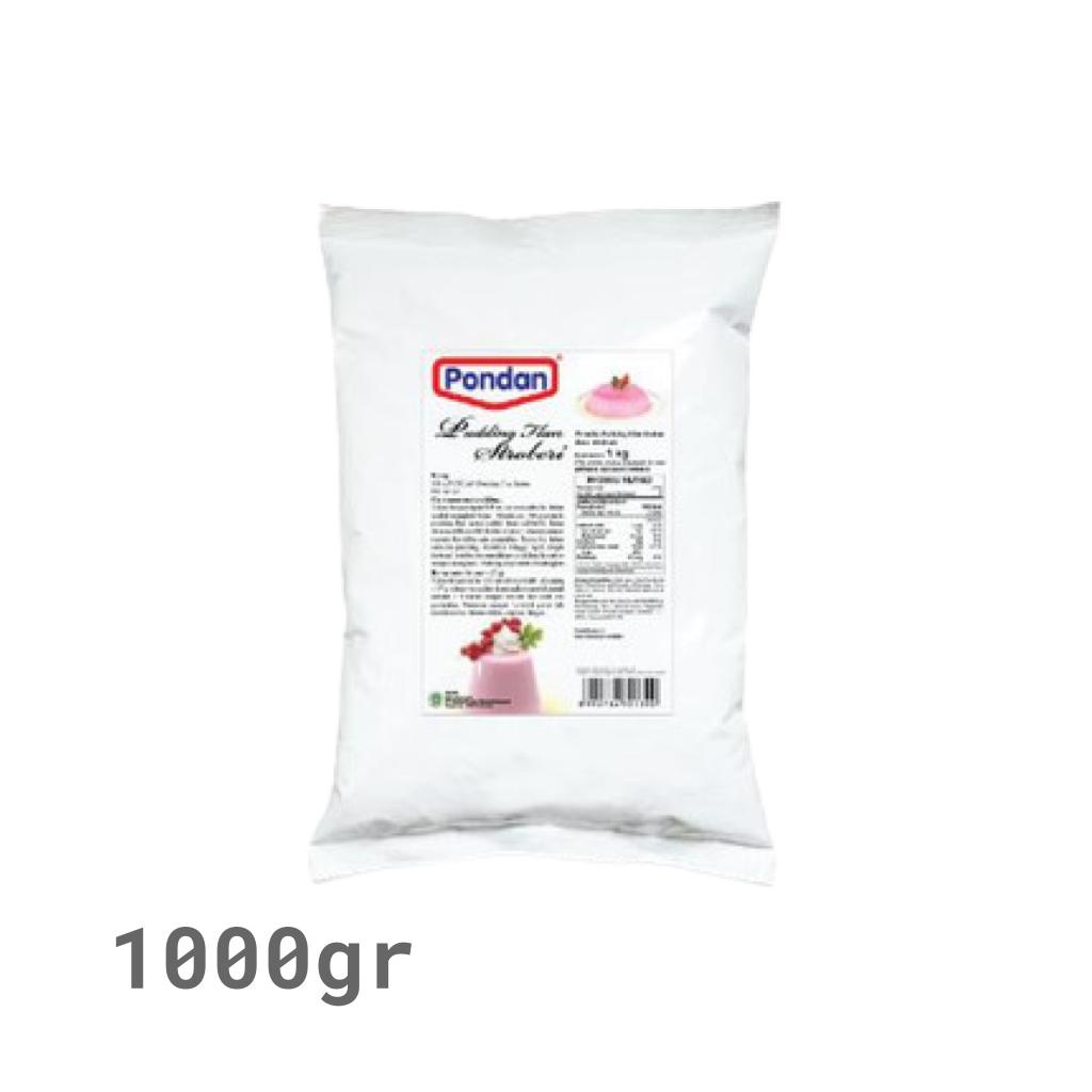 Jual Pondan Pudding Flan Strawberry 1 kg | Shopee Indonesia