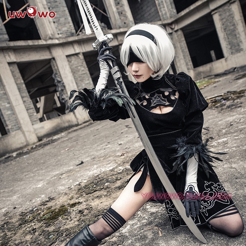 Jual PREORDER UWOWO New Design Game Nier: Automata 2B Cosplay Costume ...