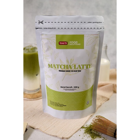 Jual Tong Tji Food Solutions Matcha Latte 500 gram | Shopee Indonesia