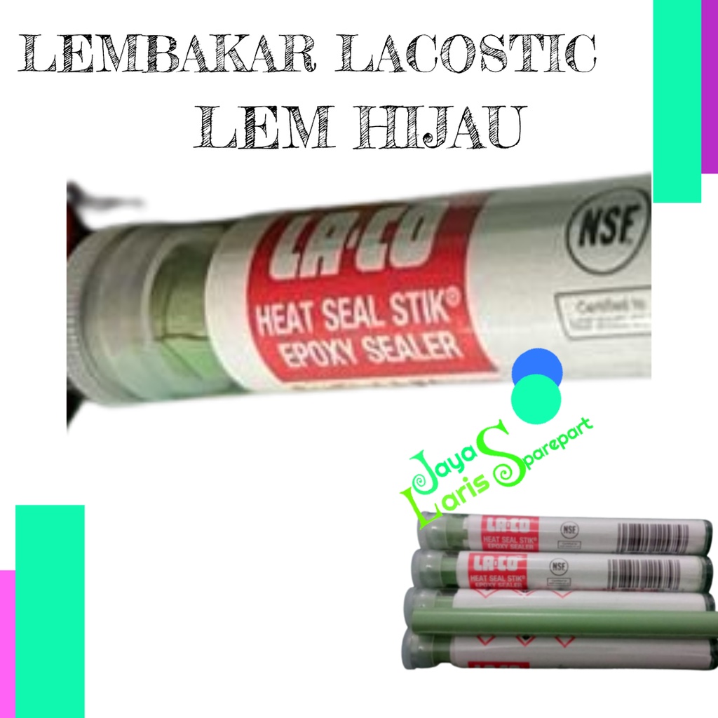 Jual Lem Hijau /Lembakar Lacostic hijau | Shopee Indonesia