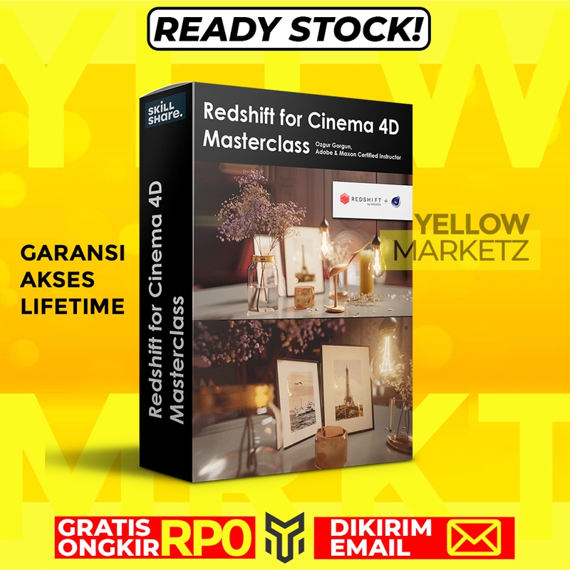 Jual Redshift for Cinema 4D Mastery | Shopee Indonesia