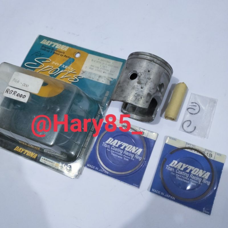 Jual piston seher seker daytona/sparepart motor RGR150 | Shopee Indonesia