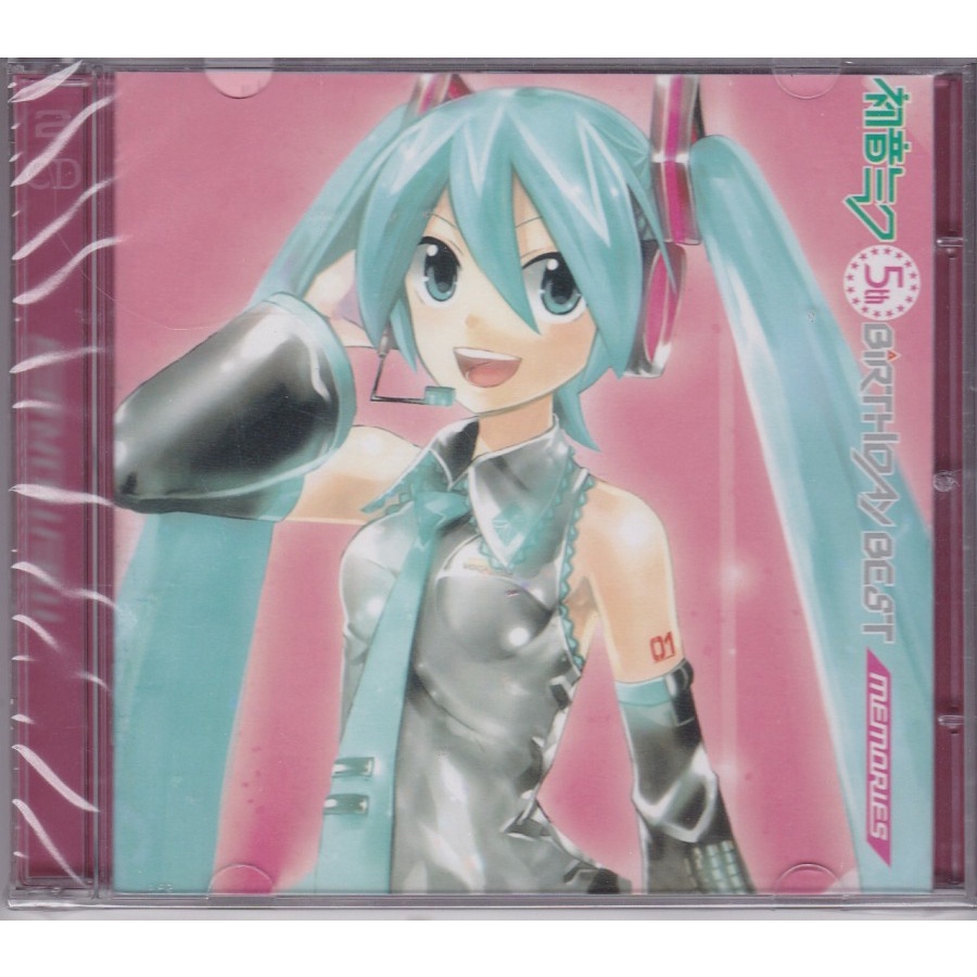 Jual CD Hatsune Miku 5th Birthday Best - memories - (ALBUM+DVD ...