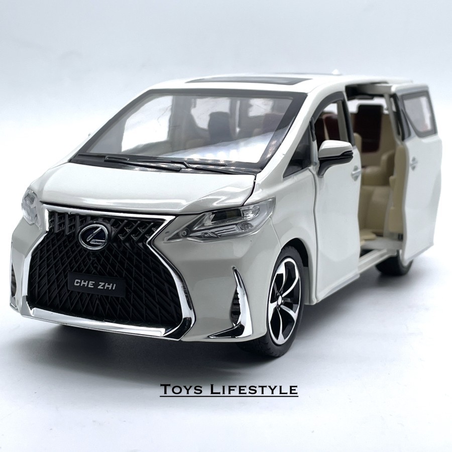Jual Mainan Mobil Che Zhi Diecast Lexus LM300H Skala 1:24 | Shopee ...