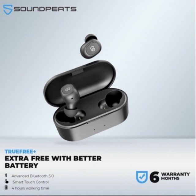 Jual soundPEADS Trueefree plus true wireless earbuds in-ear stereo ...