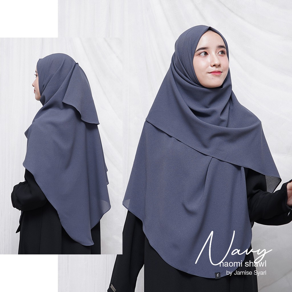 Jual Jamise | Naomi Shawl Pashmina Oval Malaysia Look | Shopee Indonesia