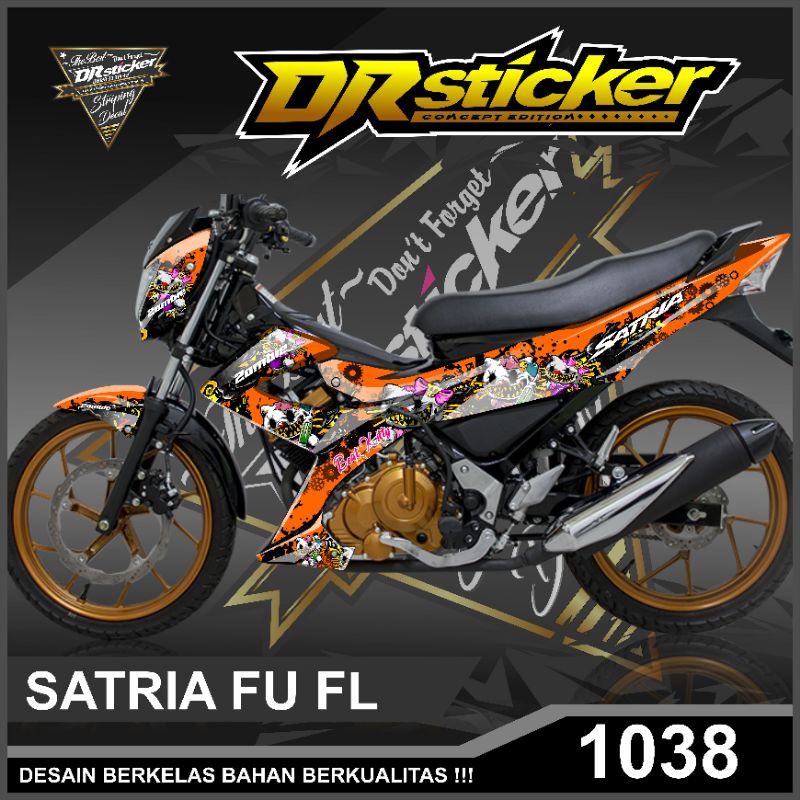 Jual Promo Decal full body Satria Fu FL - Decal variasi Satria Fu ...