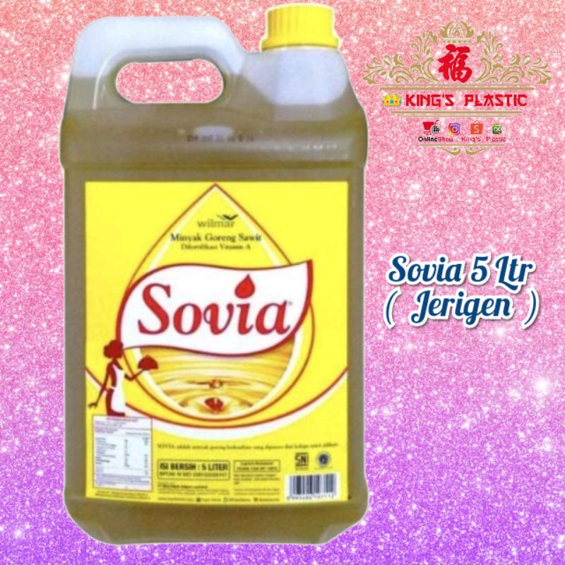 Jual Minyak Goreng Sania , Fortune, & Sovia Kemasan 5 Liter (Jerigen ...