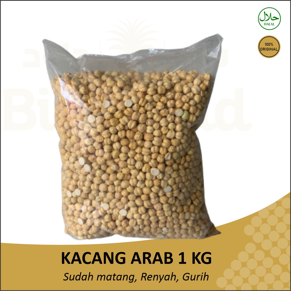 Jual Kacang Arab 1 Kg - Original Roasted Chickpea Siap Makan | Shopee ...