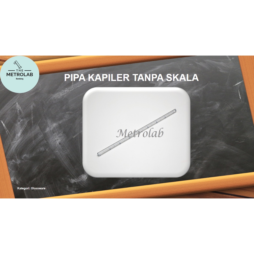 Jual Pipa Kapiler Tanpa Skala | Capillary Tube without scale | Pipa ...