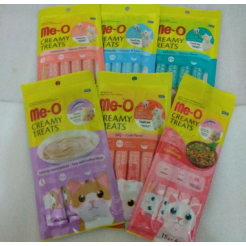 Jual Snack kucing Meo Creamy Treats | Shopee Indonesia
