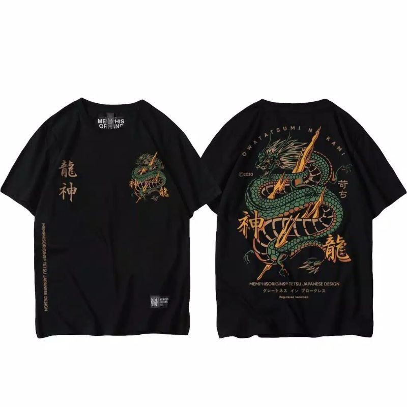 Jual kaos memphisorigins || kaos memphis origin naga | Shopee Indonesia