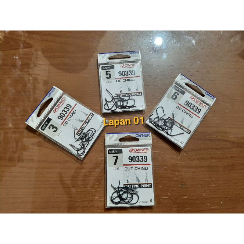 Jual Mata Kail/ Pancing Owner 90339 ( Tanpa Lubang ) | Shopee Indonesia