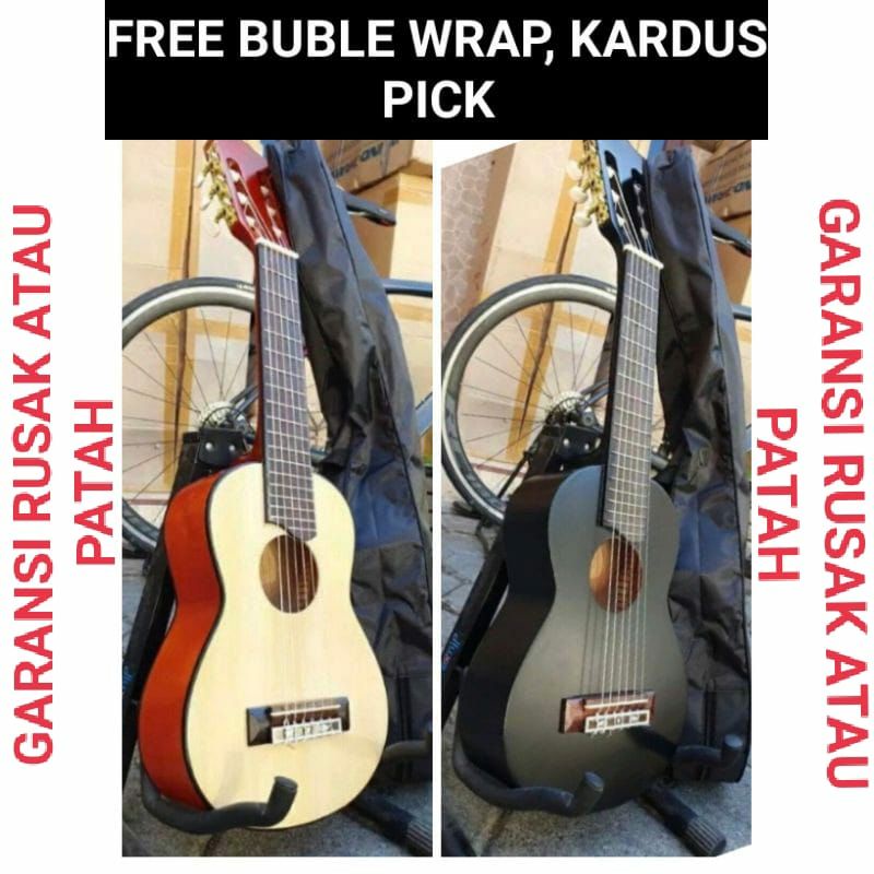 Jual UKULELE SENAR 6 GITAR MINI SENAR 6/Bisa COD | Shopee Indonesia