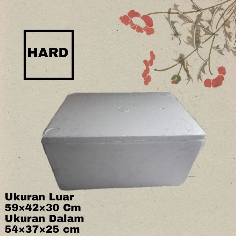 Jual Box Styrofoam HARD 59x42x30cm / Box Sterofom IceBox Pendingin ...