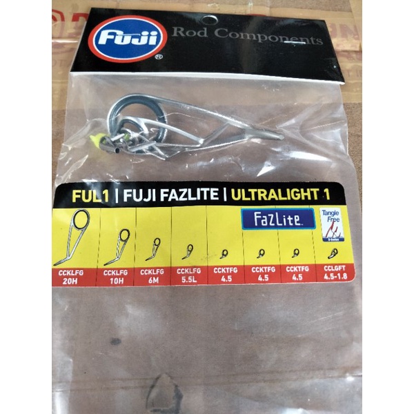 Jual ring guide Fuji ULtra Light Fazlite K series CCKLFG 1set | Shopee ...