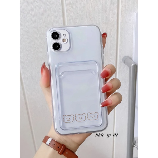 Jual Custom Case Premium Clear Holder Case Transparent Design Softcase ...