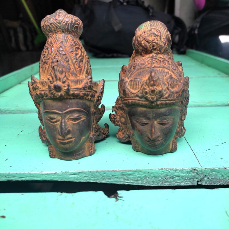 Jual Patung Kepala Dewa Rama Dan Dewi Sinta Lakon Ramayana Full ...