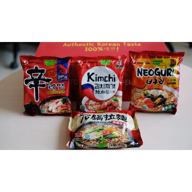 Jual Nongshim Ramyun Shin Ramyun, Kimchi, Clay pot, Shrimp, Neoguri ...