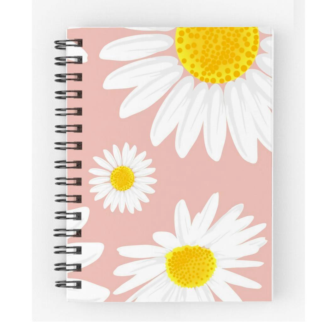 Jual NoteBook Ring Spiral A6 Bunga SA6014 | Buku Tulis Catatan Diary ...