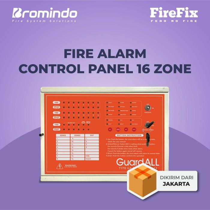 Jual Sirene Panel Fire Alarm Guardall Konvensional 16 Zone | Shopee ...