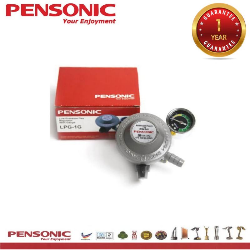 Jual Pensonic Regulator LPG-1G Dengan Alat Ukur Meteran Low Pressure ...